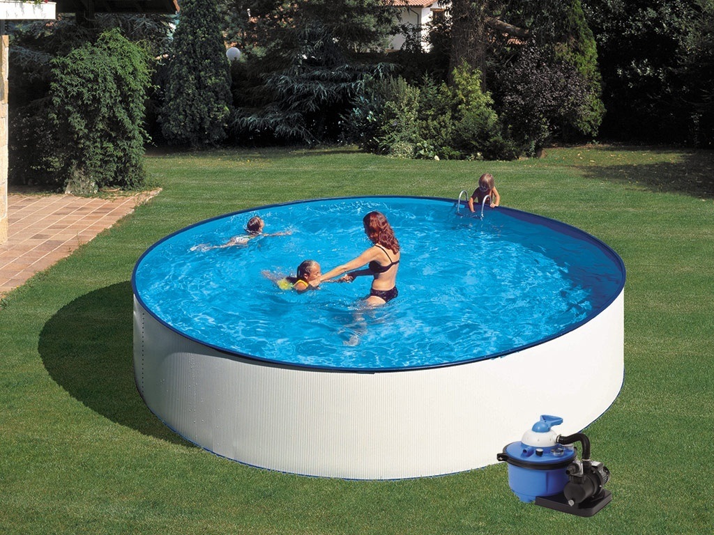 Bazén GRE Splash 3,5 x 1,2m set + písková filtrace 4,5m3/h | BazenyShop.cz